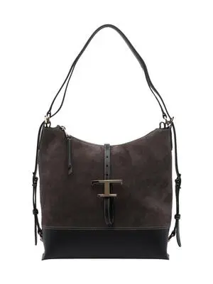 TOD'S Timeless Small Shoulder Bag - Black