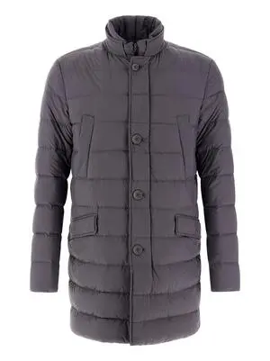 Herno Quilted Down Jacket - Grey