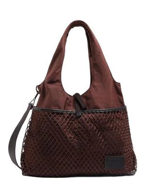 Bimba Y Lola Nylon Paper Bag - Chocolate