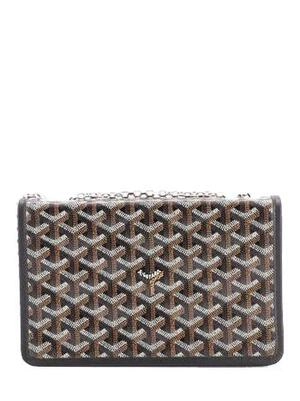 Goyard Alexandre Iii Shoulder Bag Coated Canvas Pm - Black