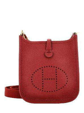 Hermès Evelyne Bag Gen Iii Clemence Tpm Red