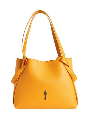 CHRISTIAN LOUBOUTIN Bettina Small Leather Tote Bag Orange