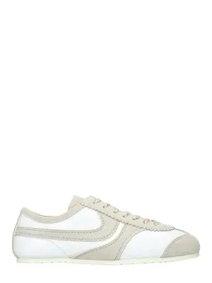 Dries Van Noten Dustin Lace-up Leather And Suede Sneakers - White