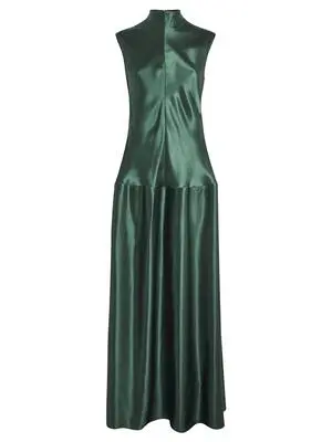 FFORME Satin Nyx Maxi Dress - Green