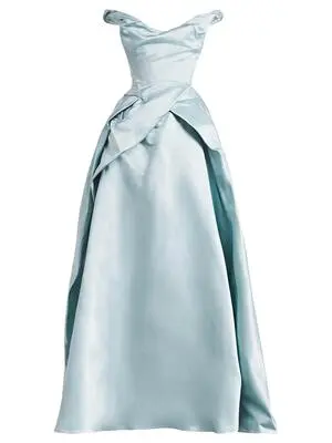 VIVIENNE WESTWOOD Vivienne Westwood Silk Off-the-Shoulder Gown