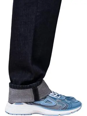 Dior B30 Countdown Tech Sneakers - Blue Gradient