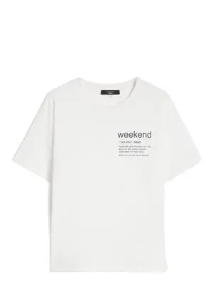 Max Mara Crewneck T-shirt - White