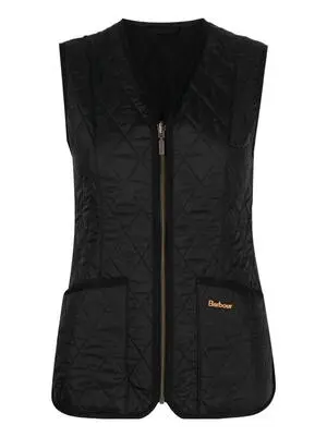 Barbour Sleeveless Quilted Vest - Black