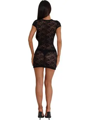 OUTCAST Hayzel Mini Dress - Black