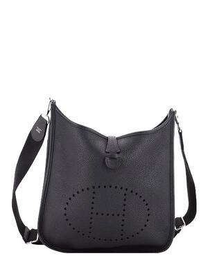 Hermès Evelyne Bag Gen Iii Clemence Pm - Black