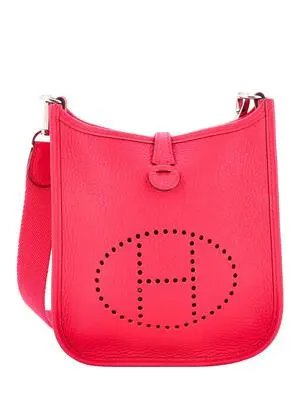 Hermès Evelyne Bag Gen Iii Clemence Tpm Pink