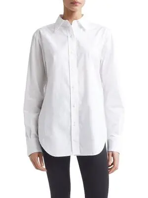 Maria Mcmanus Organic Cotton Tunic Button-up Shirt - White