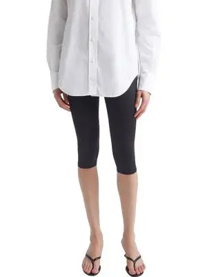 Maria Mcmanus High Waist Capri Pants - Black