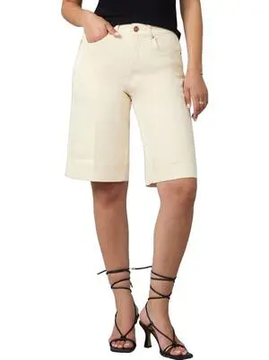 LOLA DENIM Seville High Rise Gaucho Jeans - Raw