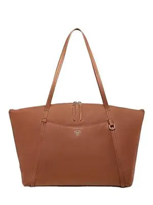 Tumi Leather Tote Bag - Sienna