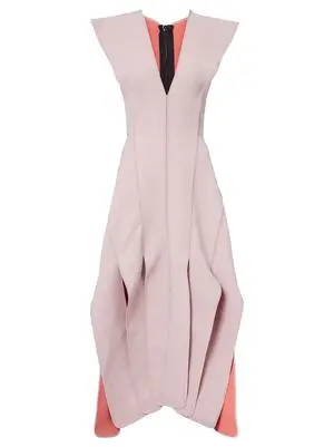 Maticevski Merit Paneled Maxi Dress - Pink