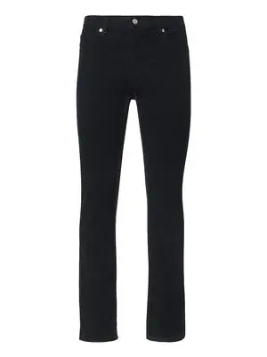 FRAME Modern Cotton Corduroy Straight Pants - Blue