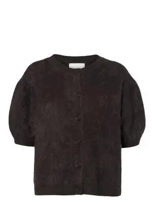 LISA YANG Lucianne Cashmere Cardigan - Brown
