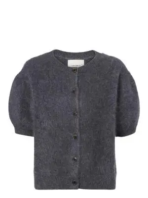 LISA YANG Lucianne Cashmere Cardigan - Grey