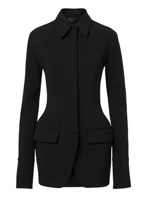MUGLER Wool-blend Jacket - Black