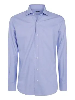 BARBA NAPOLI Shirt Regular Fit "i1u13p0157012.u - Blue