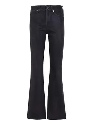 Seven For All Mankind Bootcut Jeans With Vintage Coating - Brown