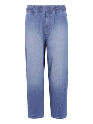 Emporio Armani Wide Leg Jeans - Blue
