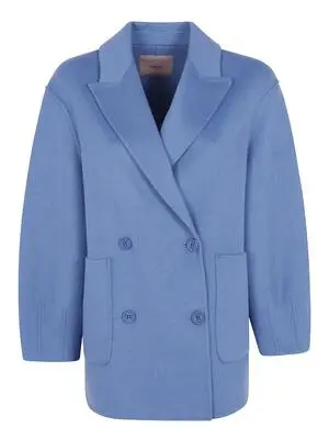 TWINSET TWINSET Double Breasted Peacoat