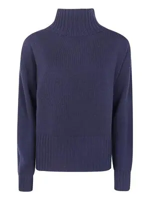 DRUMOHR Wool Sweater V-neck - Blue