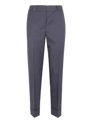 Peserico Wool Pants - Gray