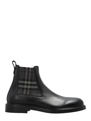 Burberry Pembroke Chelsea Boot - Black