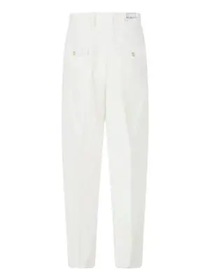Eleventy Pleated Detail Tailored Trousers - Neutrals