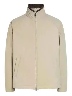 Herno Padded Jacket With High Neck And Zip Fastening - Neutrals