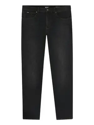 BOSS BOSS Maine Faded-Effect Straight Jeans