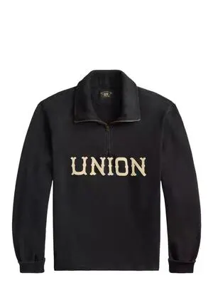 Ralph Lauren Cotton Zip Long-sleeve Sweater - Black
