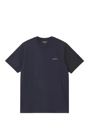 Carhartt Work In Progress Script-embroidered T-shirt - Black