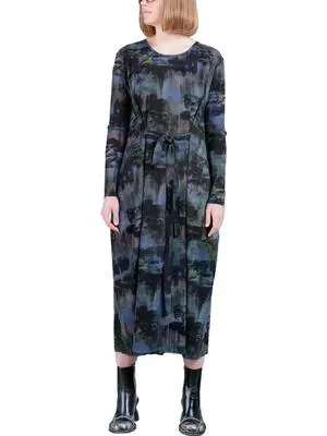 Henrik Vibskov Mushroom Tapestry Print Dress - Black
