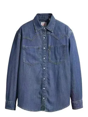 LEVI'S Western Shirt - Blue