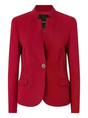Pinko Single-breasted Blazer - Red