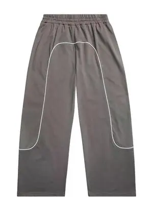 ALIS Yago Contrast-piping Track Pants - Grey