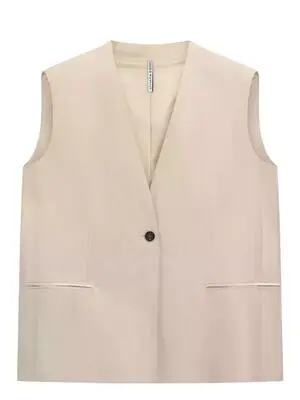Liviana Conti Eddie Waistcoat - Neutrals