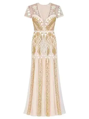 TEMPERLEY LONDON Cabira Gown - Pink