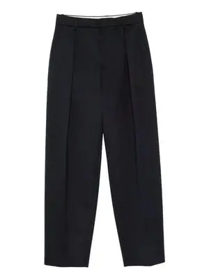 N°21 Pleated Tailored Trousers - Black