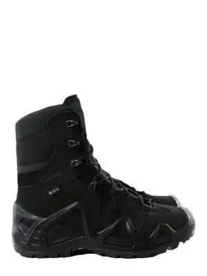 Lowa Paneled Logo Detail Lace-up Boots - Black