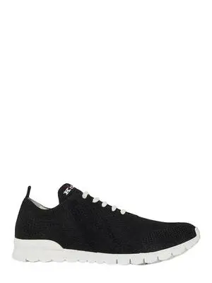 Kiton Knitted Running Sneakers - Black