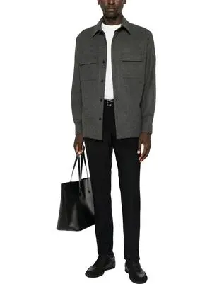 Karl Lagerfeld Chest-pockets Shirt - Grey