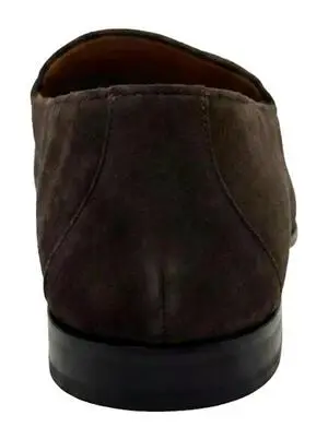 Kiton Suede Almond-toe Loafers - Brown