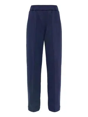 Moncler Logo Appliqué Trousers - Blue