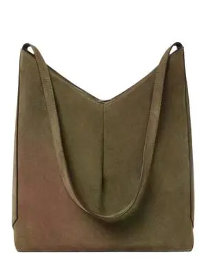 Studio Nicholson Suede Tote Bag - Green