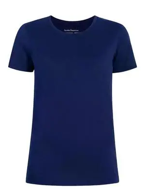 Another Tomorrow Crew Neck T-shirt - Blue